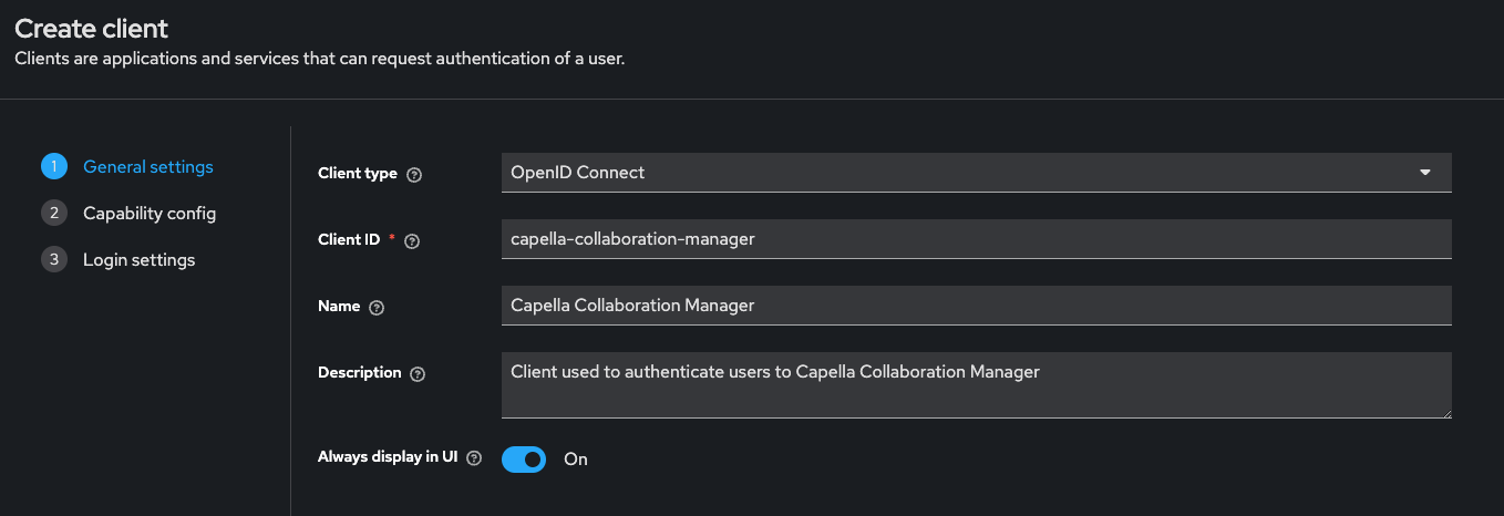Keycloak - Capella Collaboration Manager Documentation