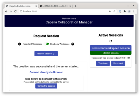 Getting started - Capella Collaboration Manager Documentation