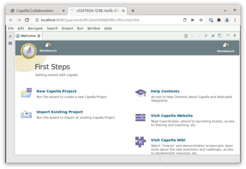 Getting started - Capella Collaboration Manager Documentation