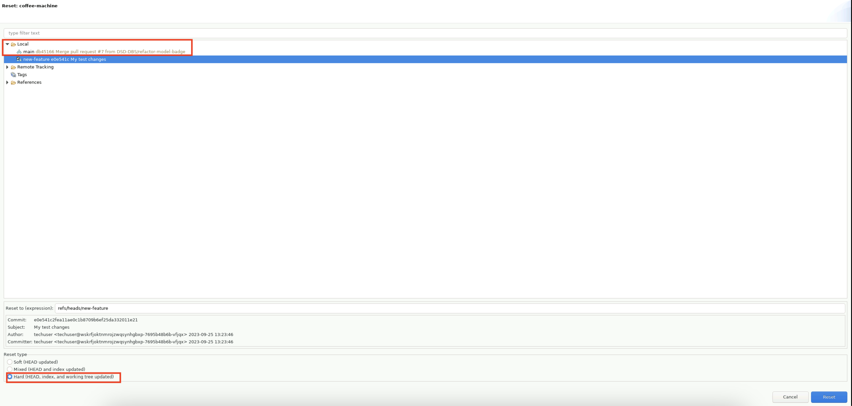 Working with Git - Capella Collaboration Manager Documentation